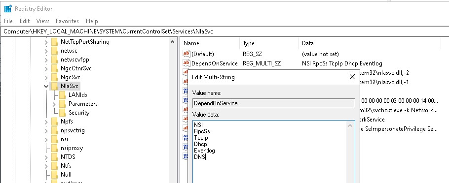 Network Location private instead of domain and Awareness service fails restart - King Computer ...